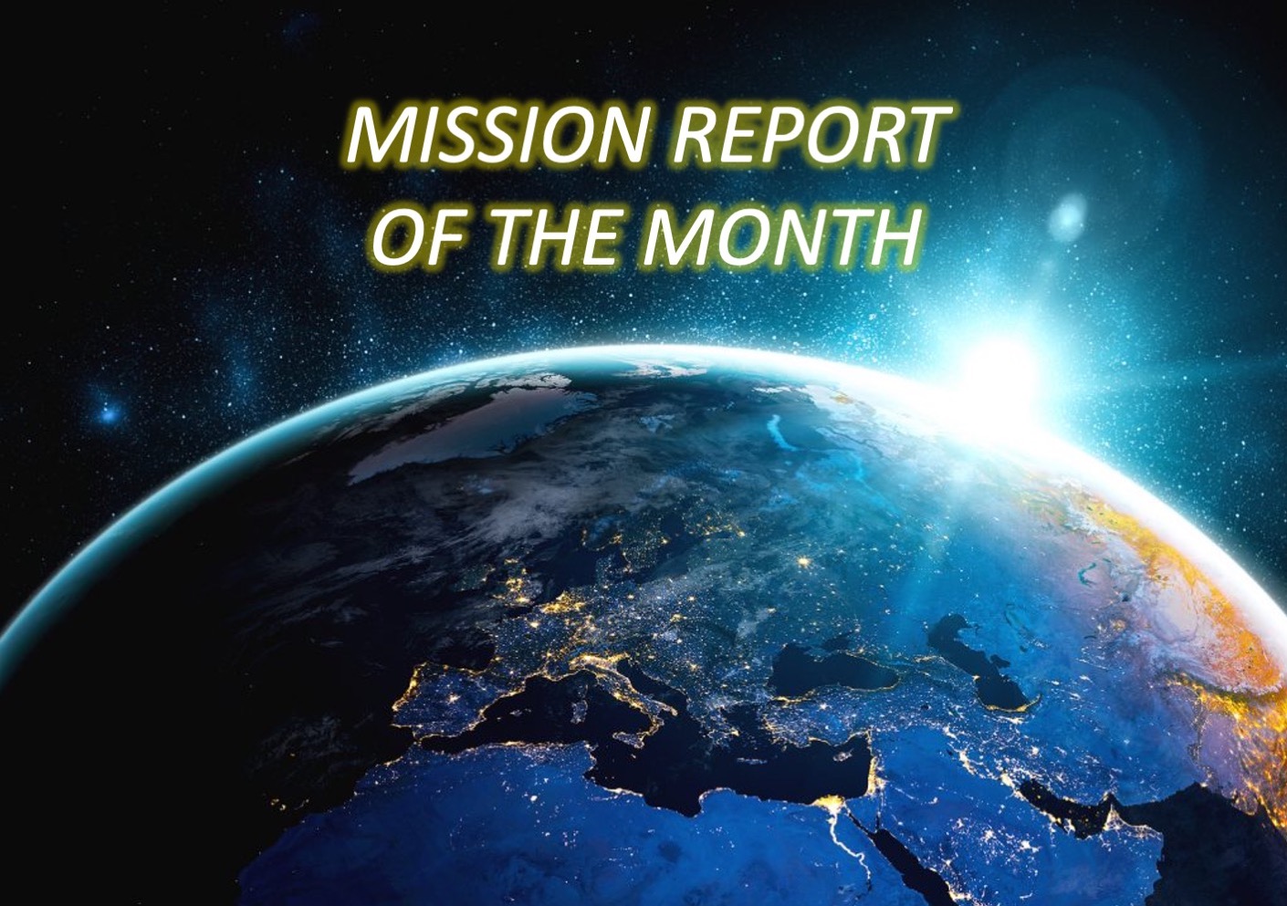 DECEMBER 2022: MISSION REPORT WINNER OF THE MONTH – Welcome